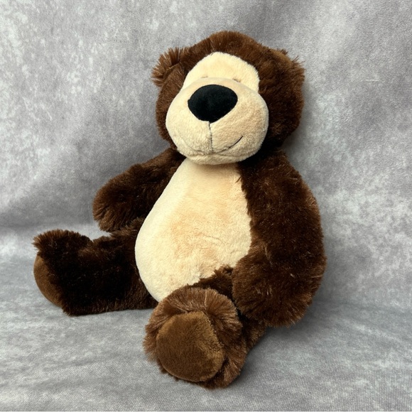 People Pals | Toys | Charming Brown And Cream Plush Bear | Poshmark